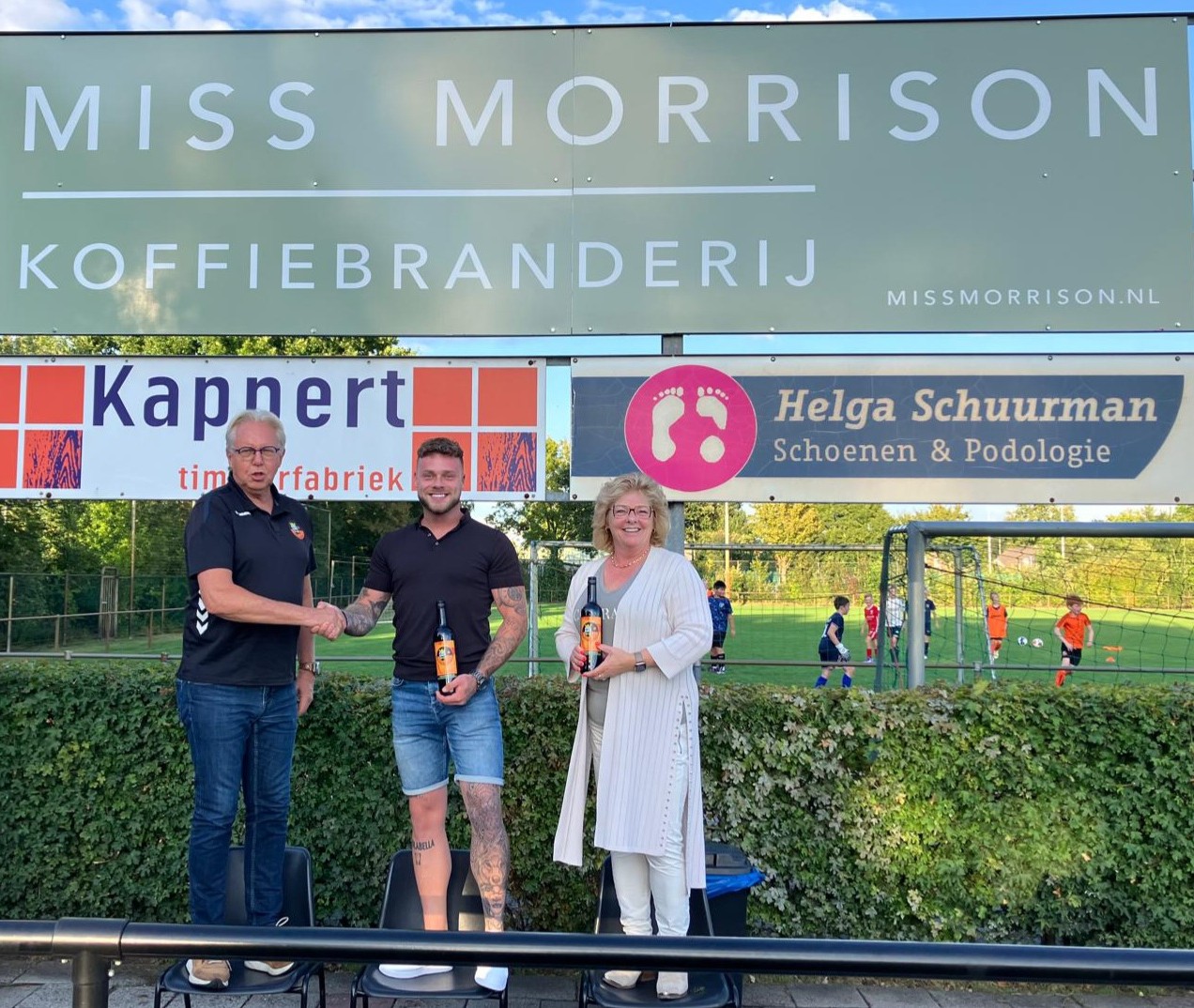 Miss Morrison koffiebranderij gouden sponsor | sv Nieuwleusen